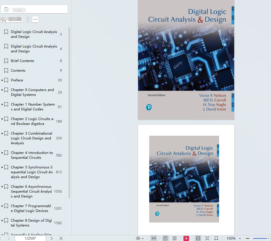 Digital Logic Circuit Analysis And Design 2nd Edition By Victor P